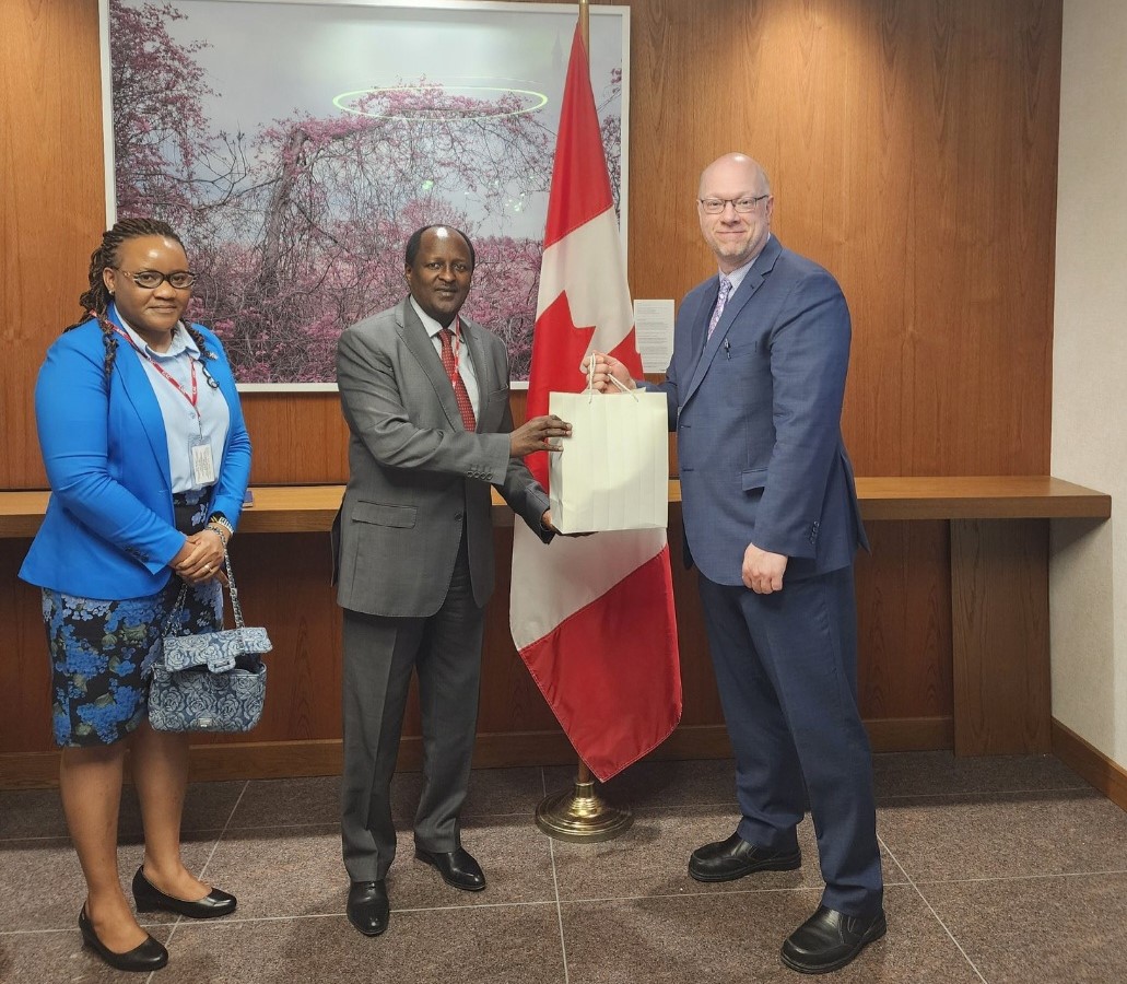 H.E Sokoine's first courtesy visit to Global Affairs Canada | Embassy ...